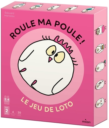 Roule ma poule ! - Le jeu de loto - Edouard Manceau - Livres - Furet du Nord