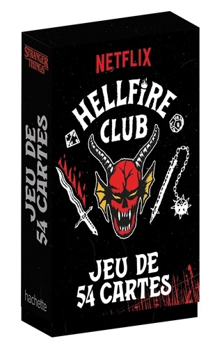 Stranger Things Hellfire club - Jeu de 54 cartes - Netflix - Livres ...