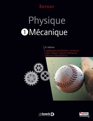 Physique - Tome 1, Mécanique de Harris Benson - Livre - Decitre