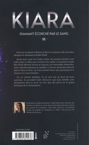 Kiara, diamant écorché par le sang Tome 3. de Hazel Diaz - Grand Format - Livre - Decitre