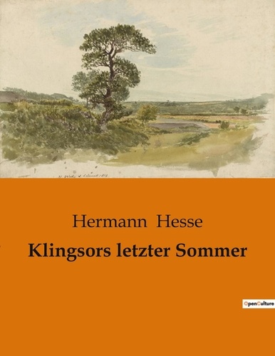 Klingsors letzter Sommer de Hermann Hesse - Livre - Decitre