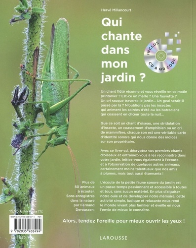 Qui chante dans mon jardin ? - Identifiez plus de... de Hervé ...