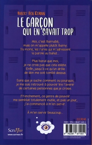 Le garçon qui en savait trop de Hubert Ben Kemoun - Grand Format ...