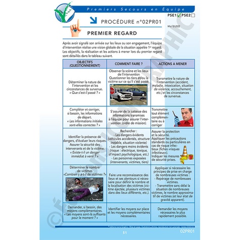 Premiers secours en équipe PSE 1 & 2 -... de Icone Graphic - Grand Format - Livre - Decitre