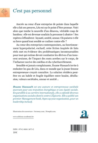 C'est pas personnel de Ihsane Haouach - Livre - Decitre
