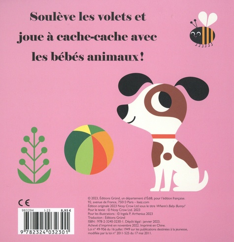 Où est bébé lapin ? - Ingela P. Arrhenius - Livres - Furet du Nord