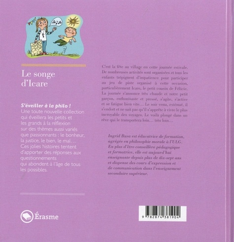 Le songe d'Icare de Ingrid Busa - Album - Livre - Decitre