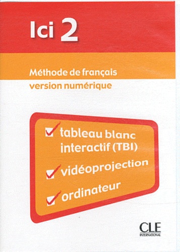 Ici 2 Méthode de francais version numerique de Nathan - Livre - Decitre