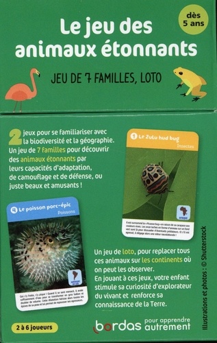 Le jeu des animaux étonnants - Jeu de 7... de Bordas - Livre - Decitre