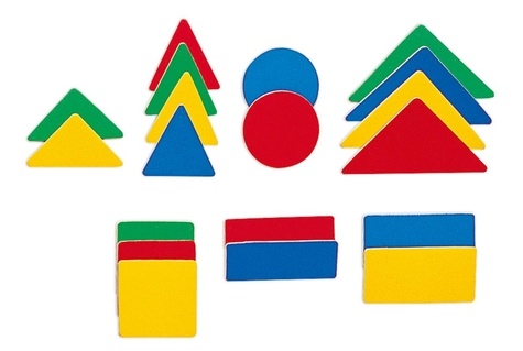 Magnets formes géométriques de Nathan - Livre - Decitre
