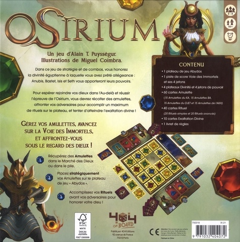 Osirium de Alain T. Puysségur - Livre - Decitre