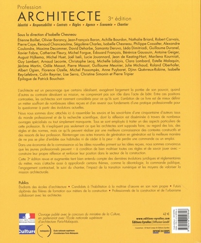 Profession architecte de Isabelle Chesneau - Grand Format - Livre - Decitre