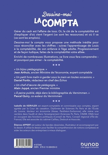 Dessine-moi la compta - Isabelle de Kerviler - Livres - Furet du Nord