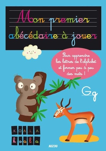 Mon premier abécédaire à jouer - Un... de Isabelle Jacqué - Livre - Decitre