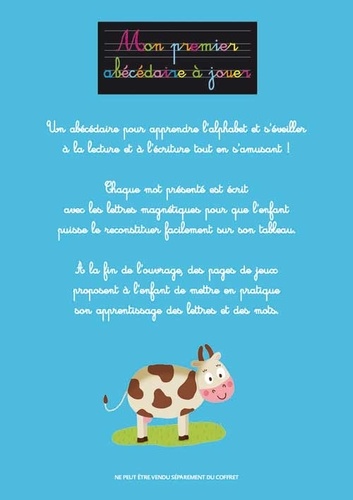 Mon premier abécédaire à jouer - Un... de Isabelle Jacqué - Livre - Decitre