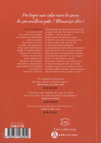 Le coloc de mon frère de Isla A. Rowley - Grand Format - Livre - Decitre