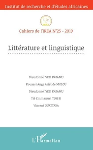 Littérature et linguistique de Dieudonné Iyeli Katamu - Decitre