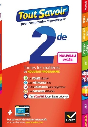 Tout savoir 2de Nouveau programme du Lycée -... - Jacques Bergeron - Ebooks - Furet du Nord