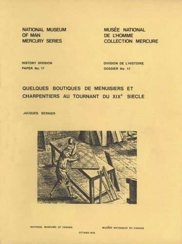 Quelques boutiques de menuisiers et charpentiers... de Jacques Bernier - PDF - Ebooks - Decitre