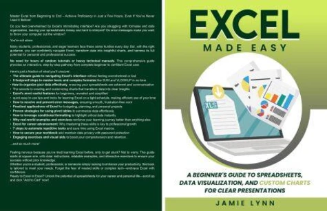 Excel Made Easy A Beginner's Guide to Spreadsheets, Data Visualization ...