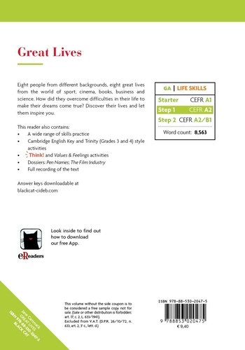 Great Lives de Jane Cammack - Grand Format - Livre - Decitre