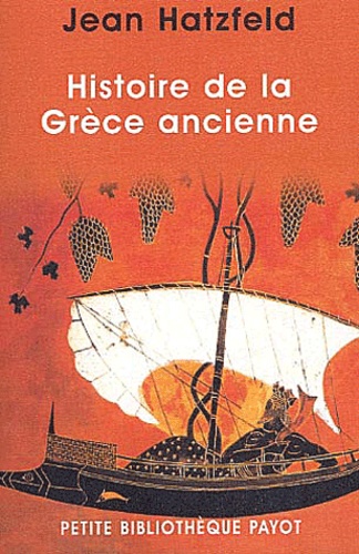 Histoire de la Grèce ancienne - Jean Hatzfeld - Livres - Furet du Nord