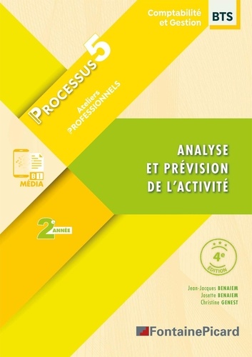 Analyse et prévision de l'activité Processus 5... - Jean-Jacques Benaïem - Livres - Furet du Nord
