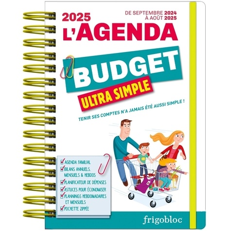 L'agenda budget ultra simple - De septembre 2024... - Jean-Louis Broust ...