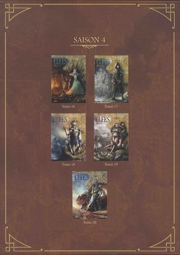 Terres d'Arran : Elfes Saison 4. Coffret en 5... - Jean-Luc Istin ...