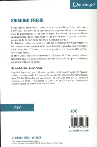 Sigmund Freud de Jean-Michel Quinodoz - Poche - Livre - Decitre