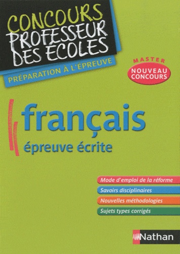 Français épreuve écrite - Jean-Pierre Jarry - Livres - Furet du Nord