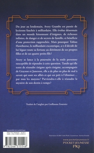 Inheritance Games Tome 2. Les héritiers disparus - Jennifer Lynn Barnes ...