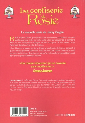 La confiserie de Rosie de Jenny Colgan - Grand Format - Livre - Decitre