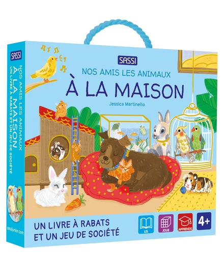 Nos amis les animaux - A la maison - Jessica Martinello - Livres ...
