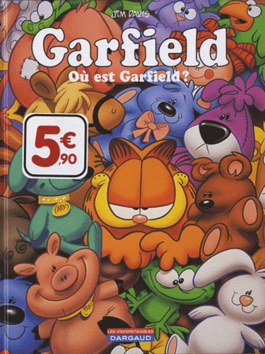 Garfield Tome 45. Où est Garfield ? de Jim Davis - Album - Livre - Decitre