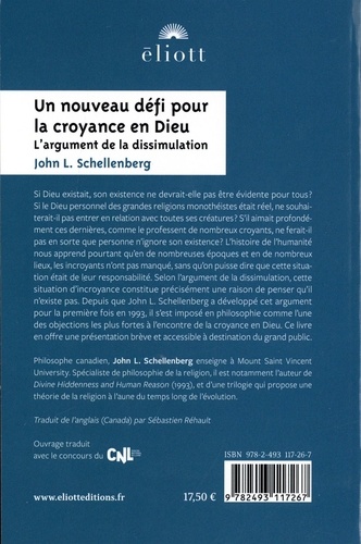 Un nouveau défi pour la croyance en Dieu -... de John S. Schellenberg ...