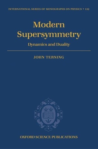 MODERN SUPERSYMMETRY - John Terning - Livres - Furet du Nord