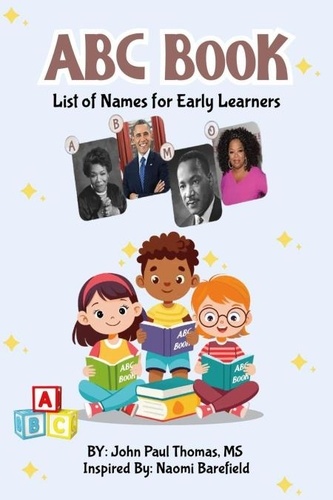 ABC Book: List of Names for Early Learners de John Thomas - ePub ...
