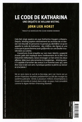 Une enquête de William Wisting . Le code de... de Jørn Lier Horst - Grand Format - Livre - Decitre