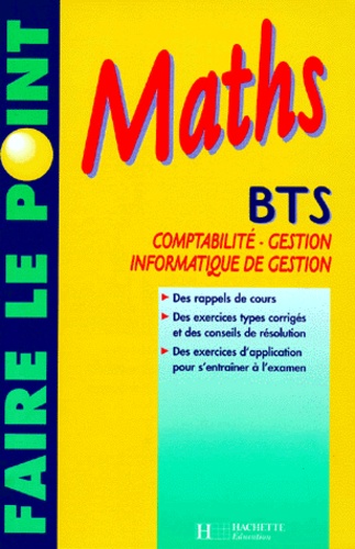 Maths, BTS - Comptabilité-gestion, informatique... de Joseph Badjagou - Livre - Decitre