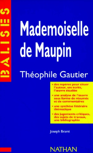 "Mademoiselle de Maupin", Théophile Gautier -... de Joseph Brami ...