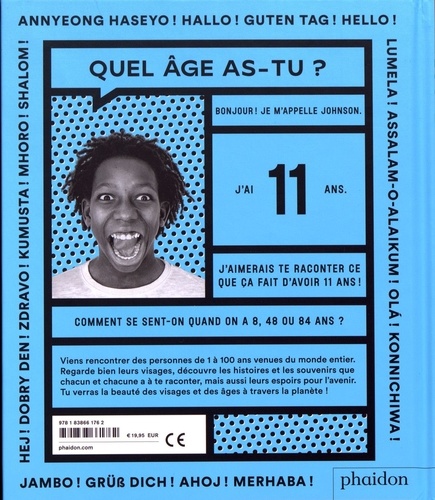 Quel âge as-tu ? - Visages du monde - JR - Livres - Furet du Nord