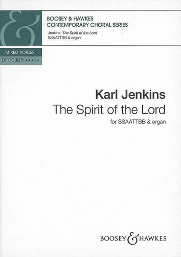 Contemporary Choral Series . The Spirit of the... de Karl Jenkins ...