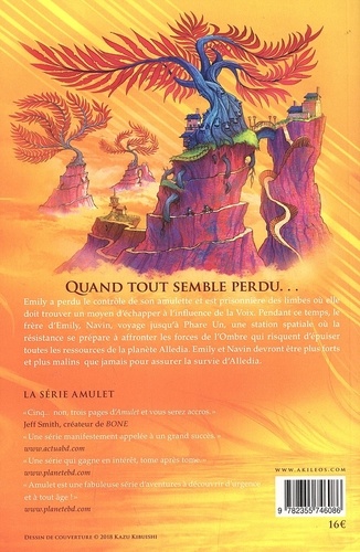 Amulet Tome 8. Supernova de Kazu Kibuishi - Album - Livre - Decitre