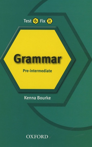 Grammar - Pre-intermediate de Kenna Bourke - Livre - Decitre