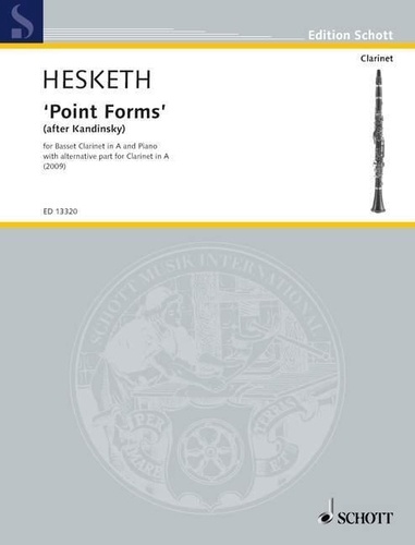 Edition Schott . "Point Forms" - (d'après... de Kenneth Hesketh - Livre ...