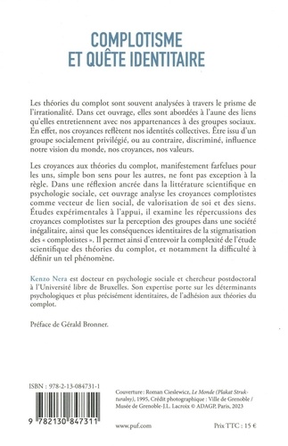 Complotisme et quête identitaire - "Ils... de Kenzo Nera - Grand Format ...