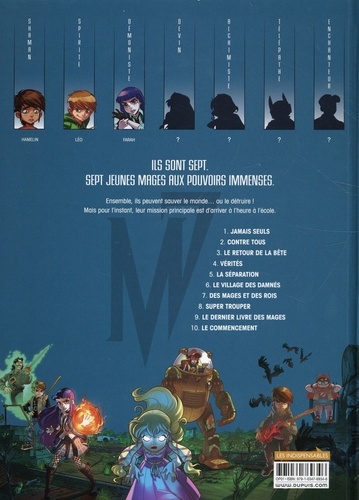 Magic 7 Tome 1. Jamais seuls de Kid Toussaint - Album - Livre - Decitre