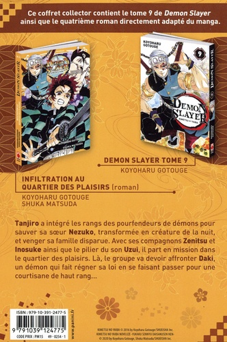 Demon Slayer . Coffret en 2 volumes : Tome 9 ;... de Koyoharu Gotouge ...