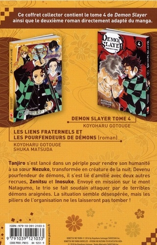 Demon Slayer . Demon Slayer Tome 4 ; Roman Tome 2 de Koyoharu Gotouge ...